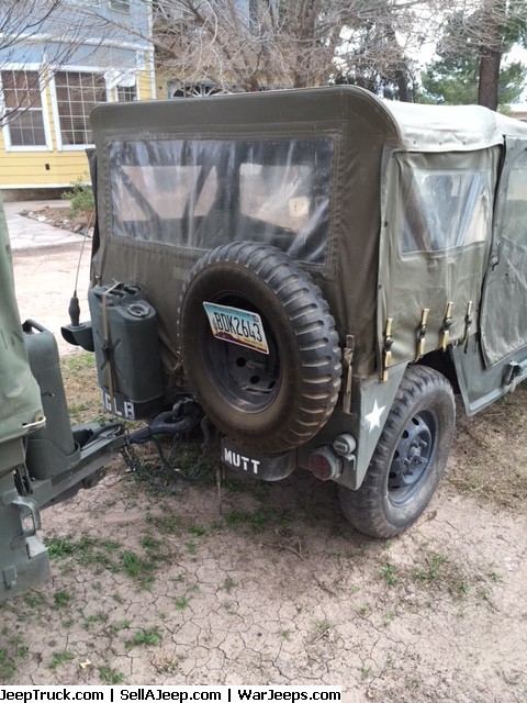 1965 Ford quarter Ton 4x4 M151A1 Mutt Jeep 3