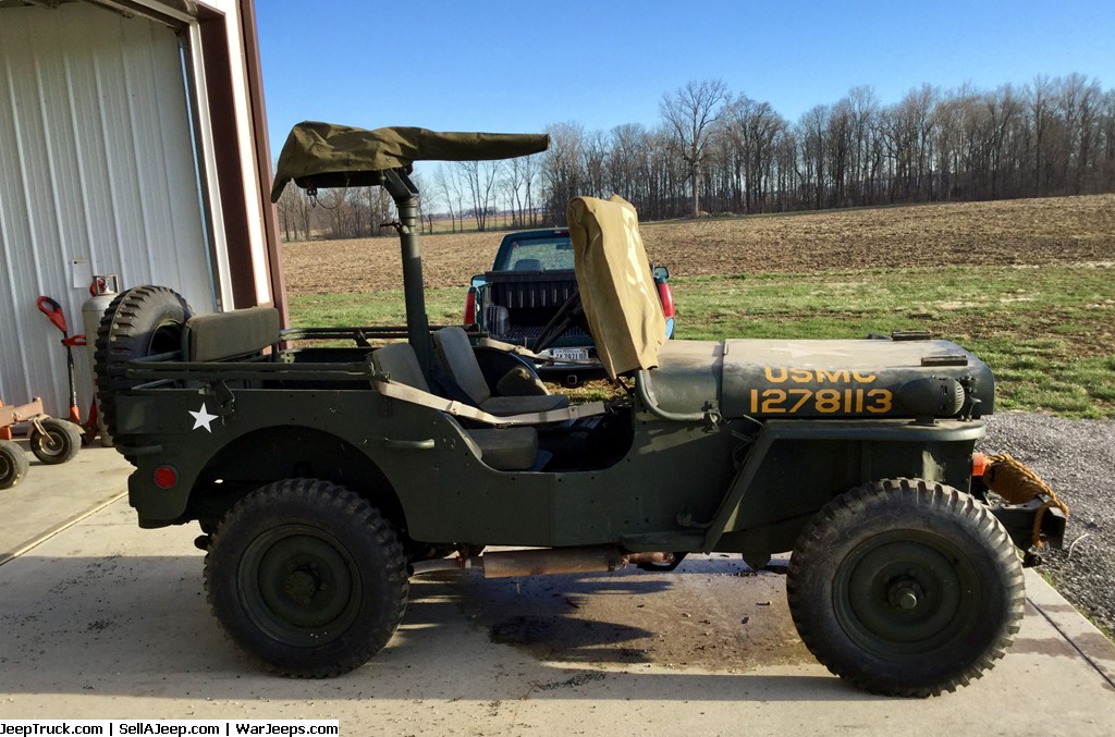 1941 Willys Jeep one of the French M201 Willys Hotchkiss Jeeps 4