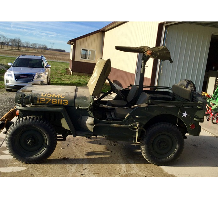 1941 Willys Jeep one of the French M201 Willys Hotchkiss Jeeps 2