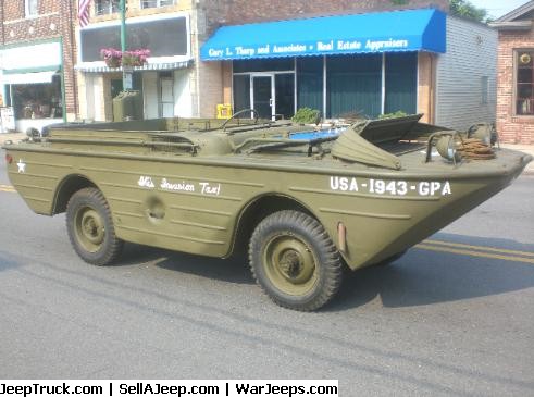 1943 WW II Amphibious Jeep Model GPA SEEP Fully Restored 6