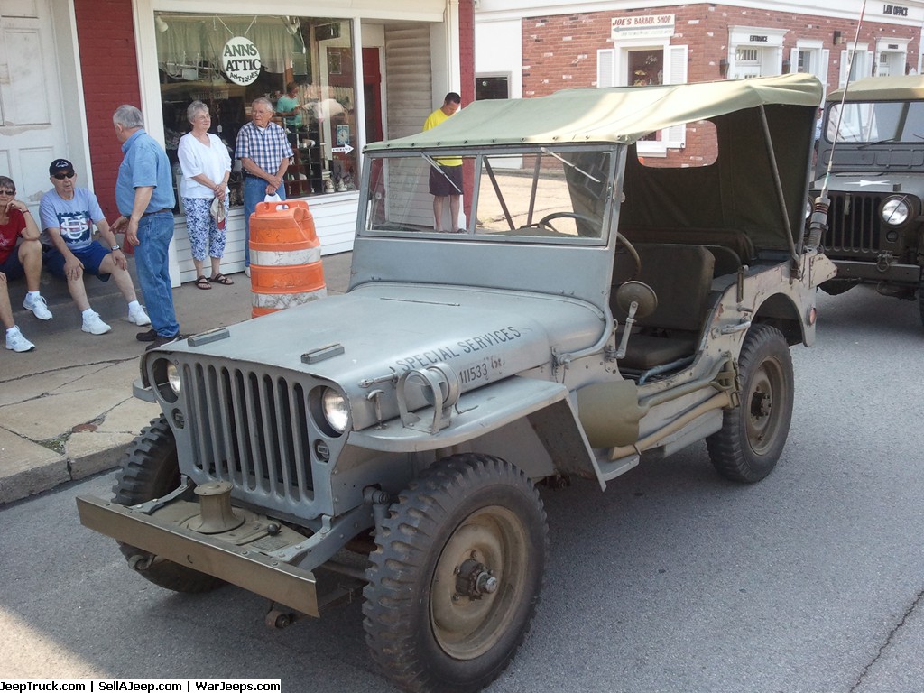 1944 WW II Navy Jeep Model GPW 1