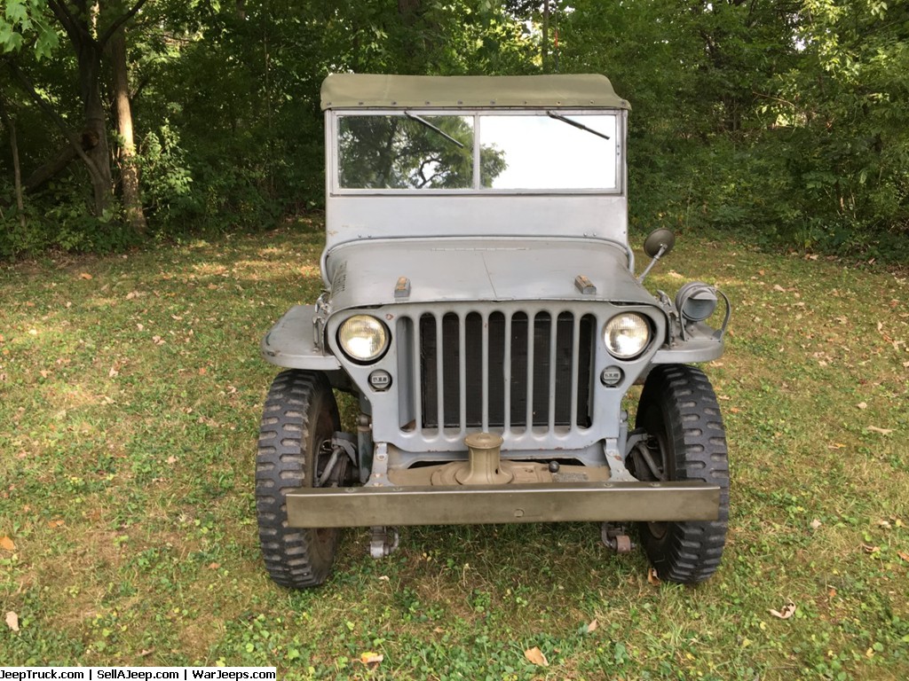 1944 WW II Navy Jeep Model GPW 4