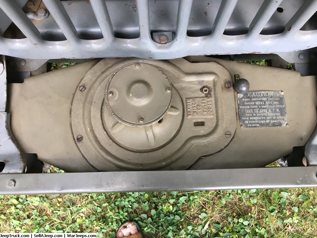 1944 WW II Navy Jeep Model GPW 7