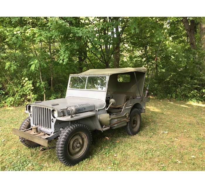 1944 WW II Navy Jeep Model GPW 5