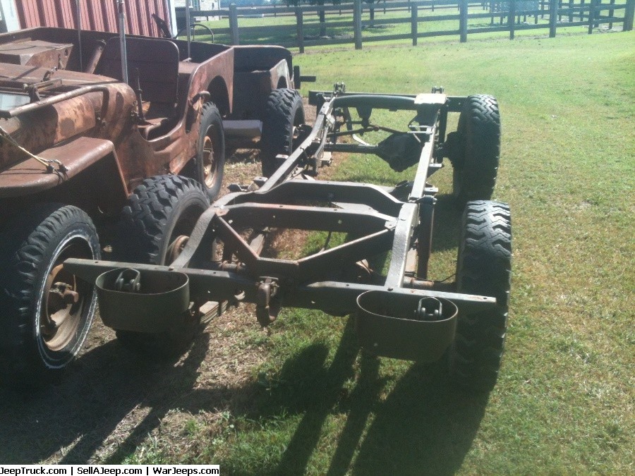 Willys M38 Military Jeep chassis 2