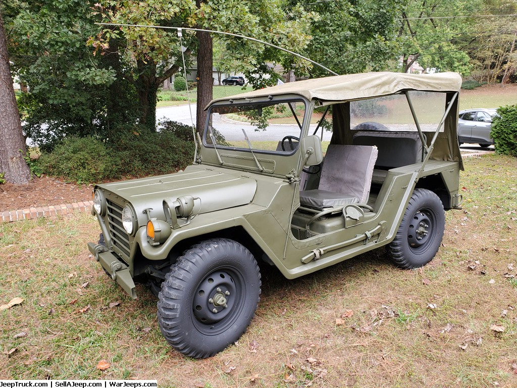 Restored Rust-free Uncut Titled Ford M151A2 Military 1