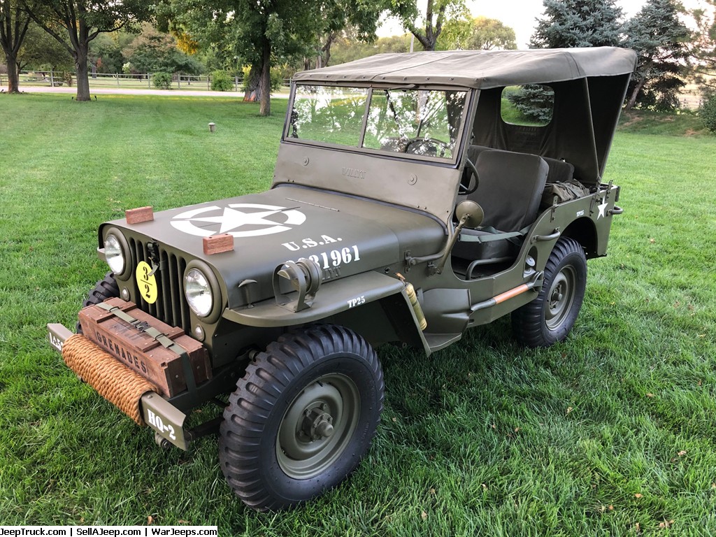 1952 Willys CJ3A Jeep - MB Military Clone 1