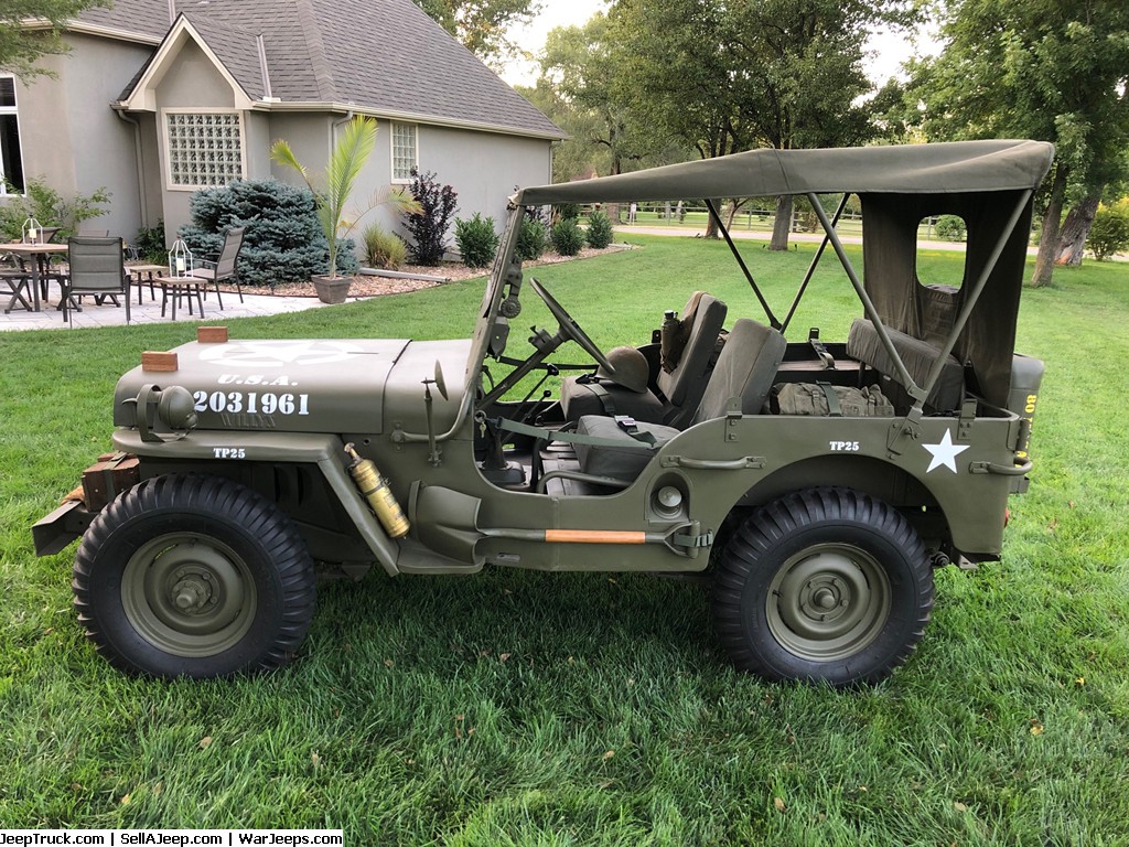 1952 Willys CJ3A Jeep - MB Military Clone 6