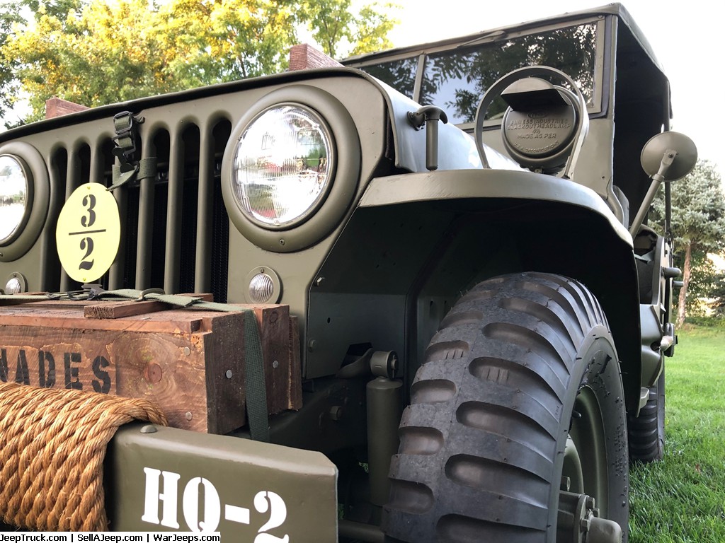 1952 Willys CJ3A Jeep - MB Military Clone 7