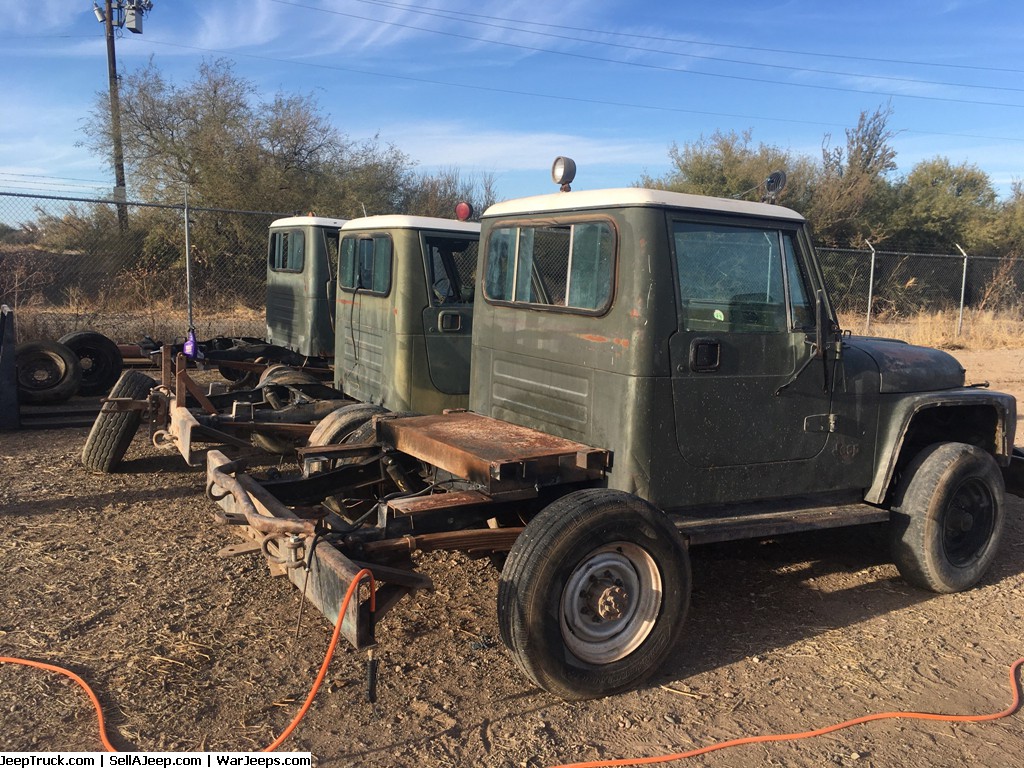 Two 1986 Jeep Tugs CJ10a 18
