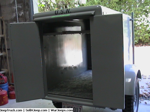 1952 Military fully restored Navy Radio Trailer 2