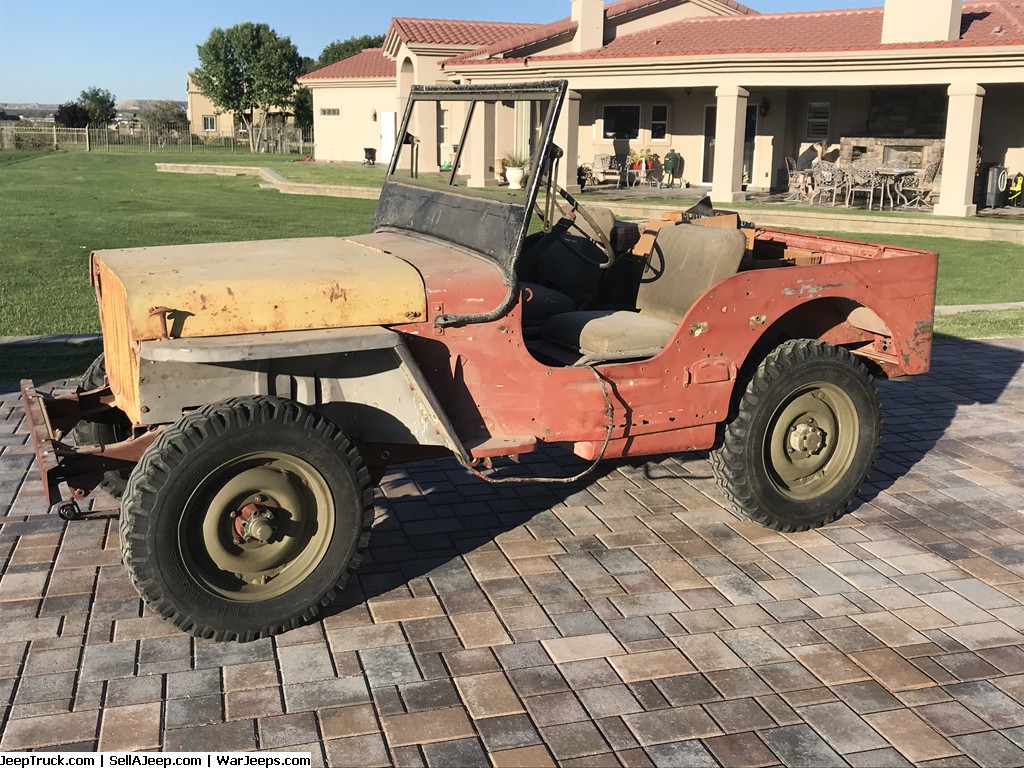 1943 Willys MB and 1945 Willys donor Jeep 3