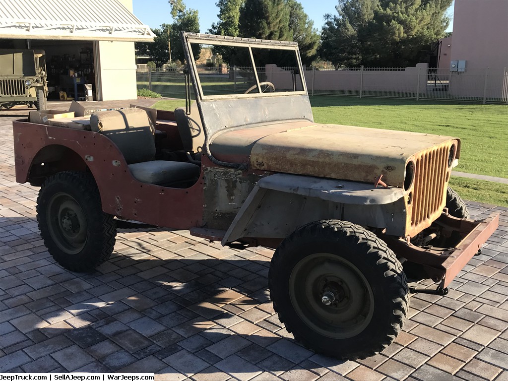 1943 Willys MB and 1945 Willys donor Jeep 5