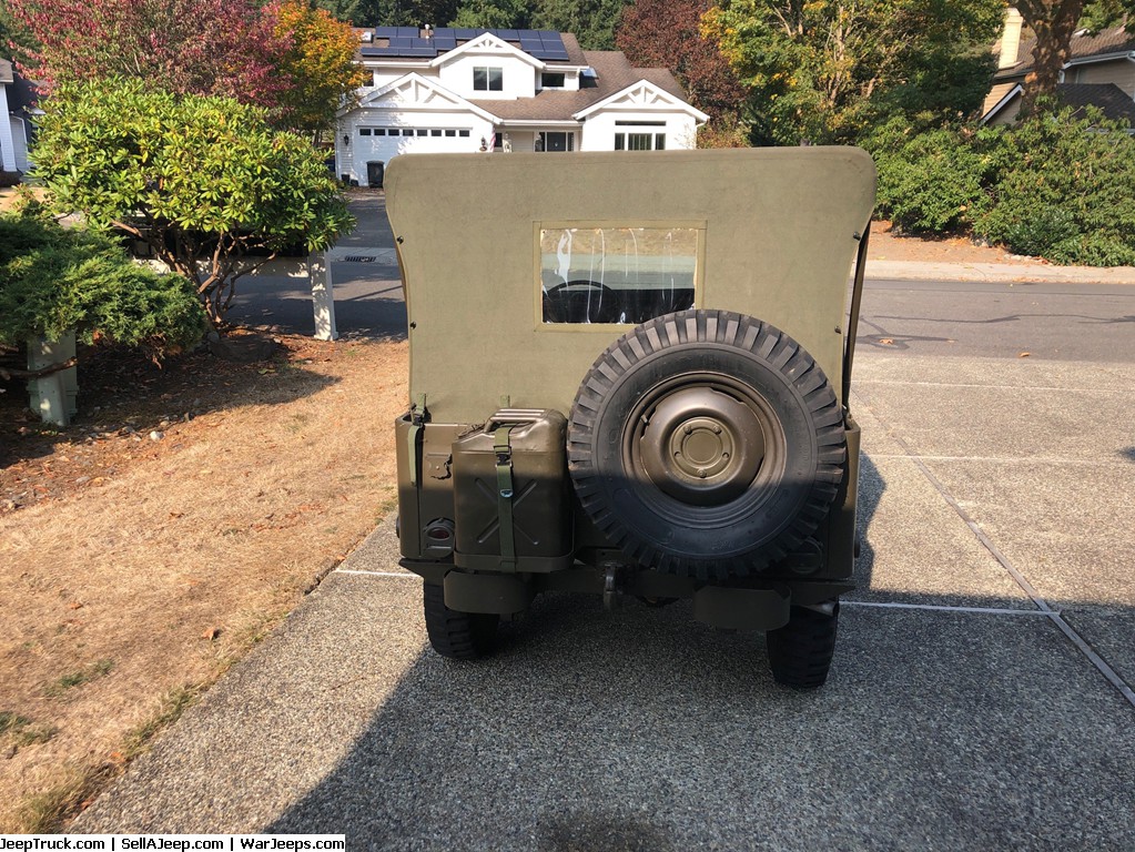 1947 Army Willys Jeep almost Completely Restored 2