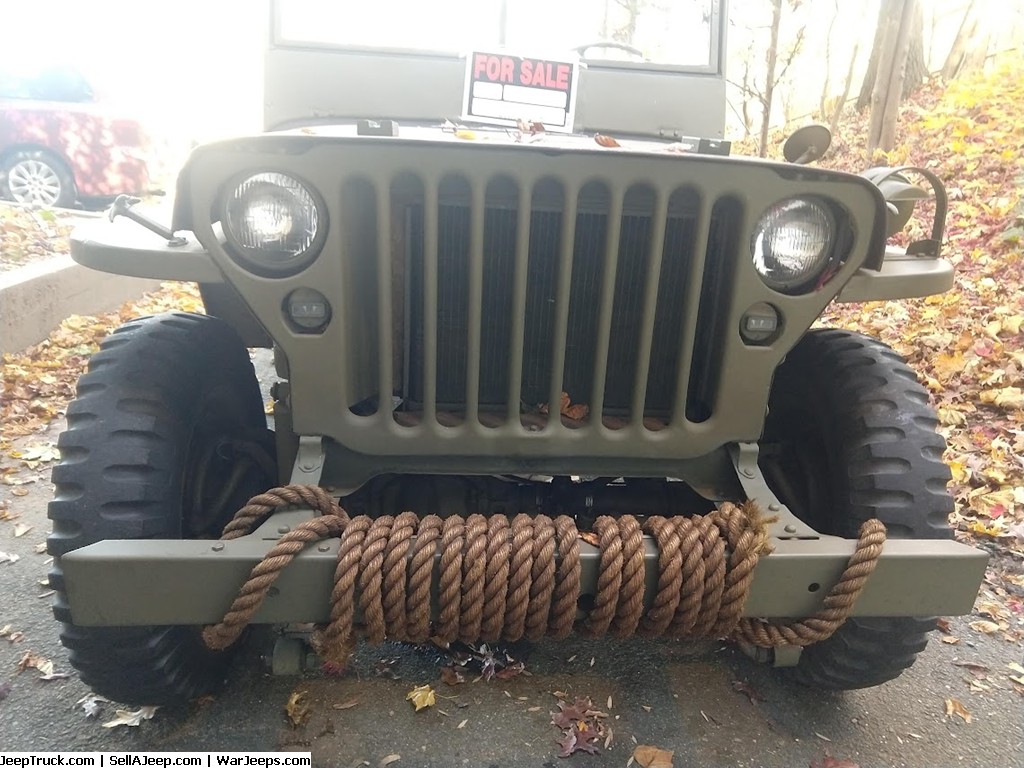 1942 Ford Script GPW with rebuilt original engine 4