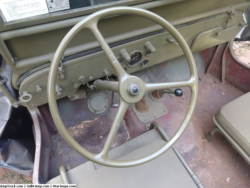 1942 Ford Script GPW with rebuilt original engine 5