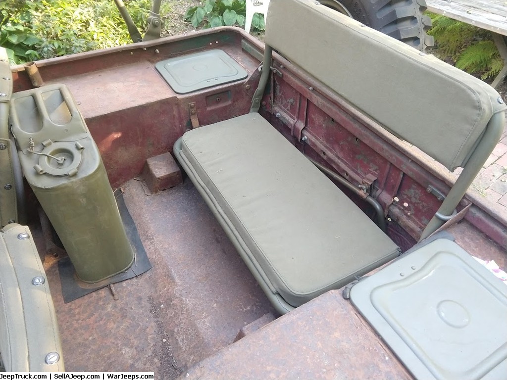 1942 Ford Script GPW with rebuilt original engine 6