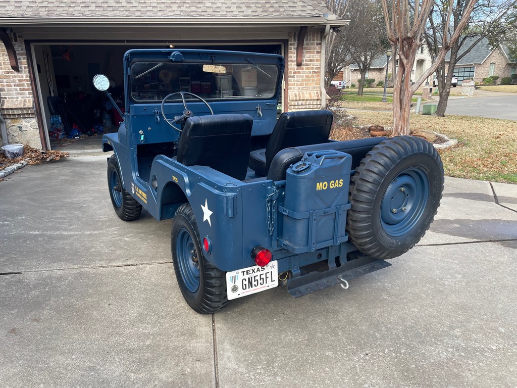 1957 Willys CJ5 Air Force Style Jeep 3