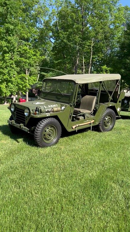 1966 Ford M151A1 Jeep Mutt With M416 Trailer 8