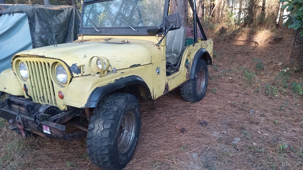 Used 1953 M38A1 Willys Jeep with Front PTO Winch 1